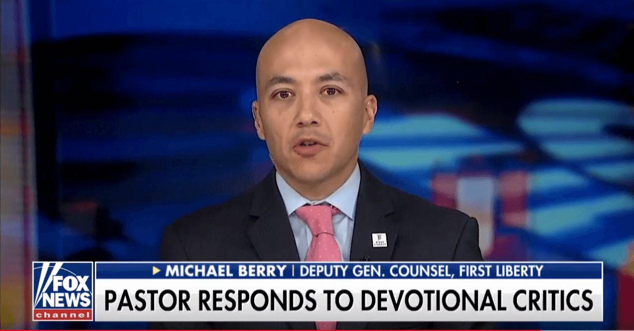 Fox and Friends interview Mike Berry on - First Liberty